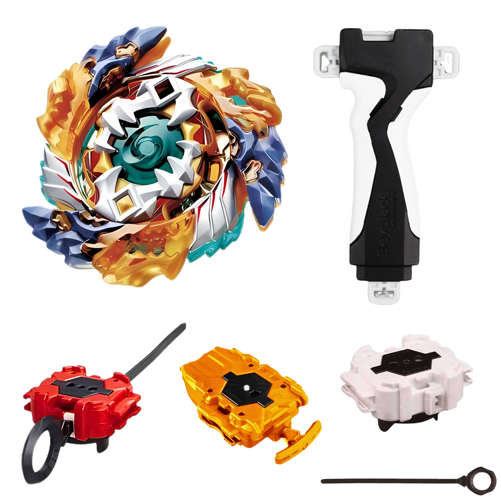 Takara Tomy Geist Fafnir 8' Absorb B-122 Beyblade Starter w/ Launcher ...