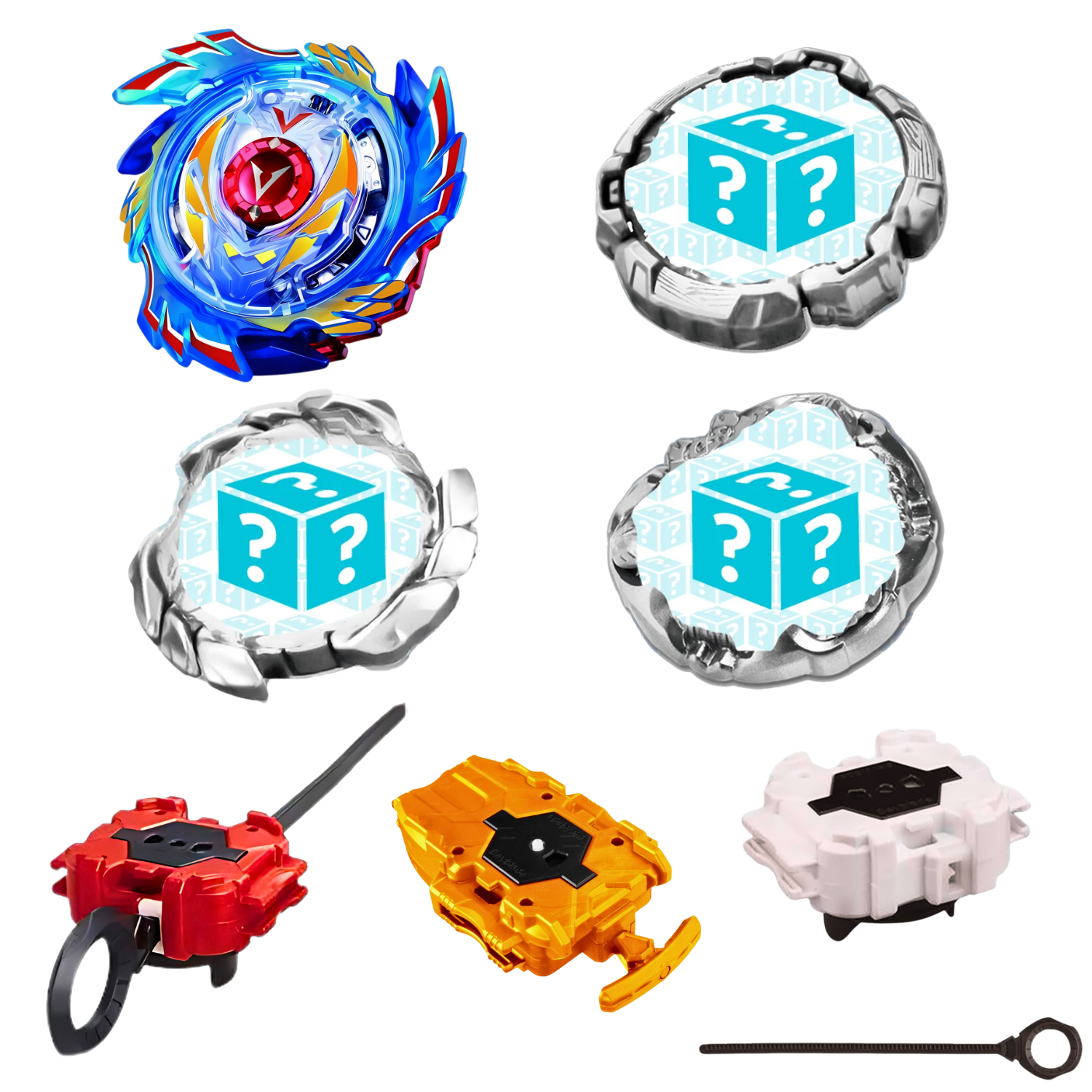 Takara Tomy God Valkyrie 6Vortex Ultimate Reboot B-73 Beyblade Starter ...